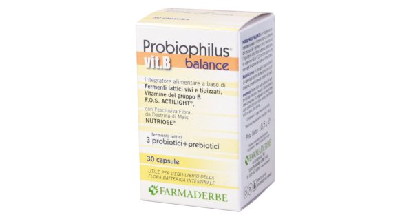 PROBIOPHILUS VITAMINA B 30CPS