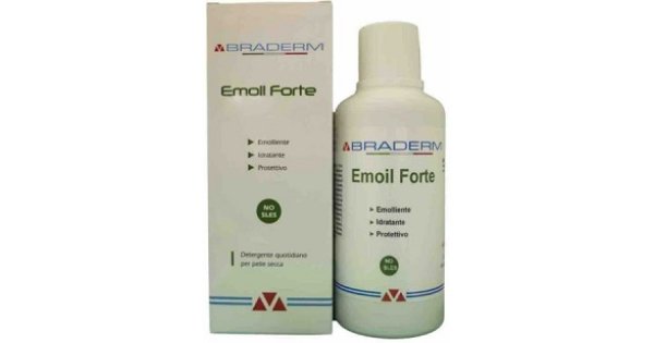 BRADERM EMOIL FORTE DET 400ML