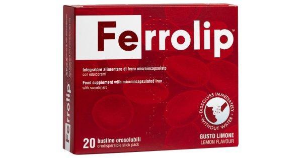 FERROLIP 20BUST OROSOLUBILI