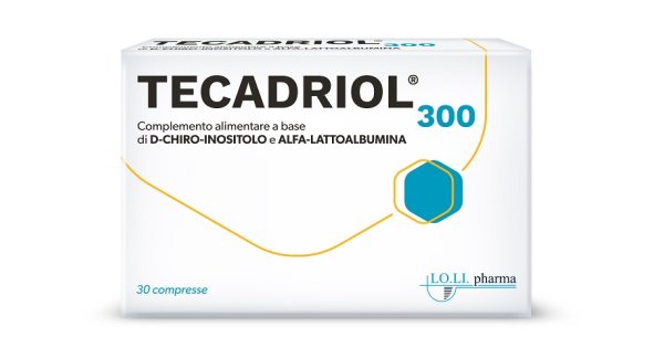 TECADRIOL 300 INT 30CPR 15G