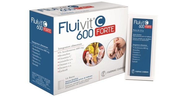 FLUIVIT C 600 FORTE 14BUST